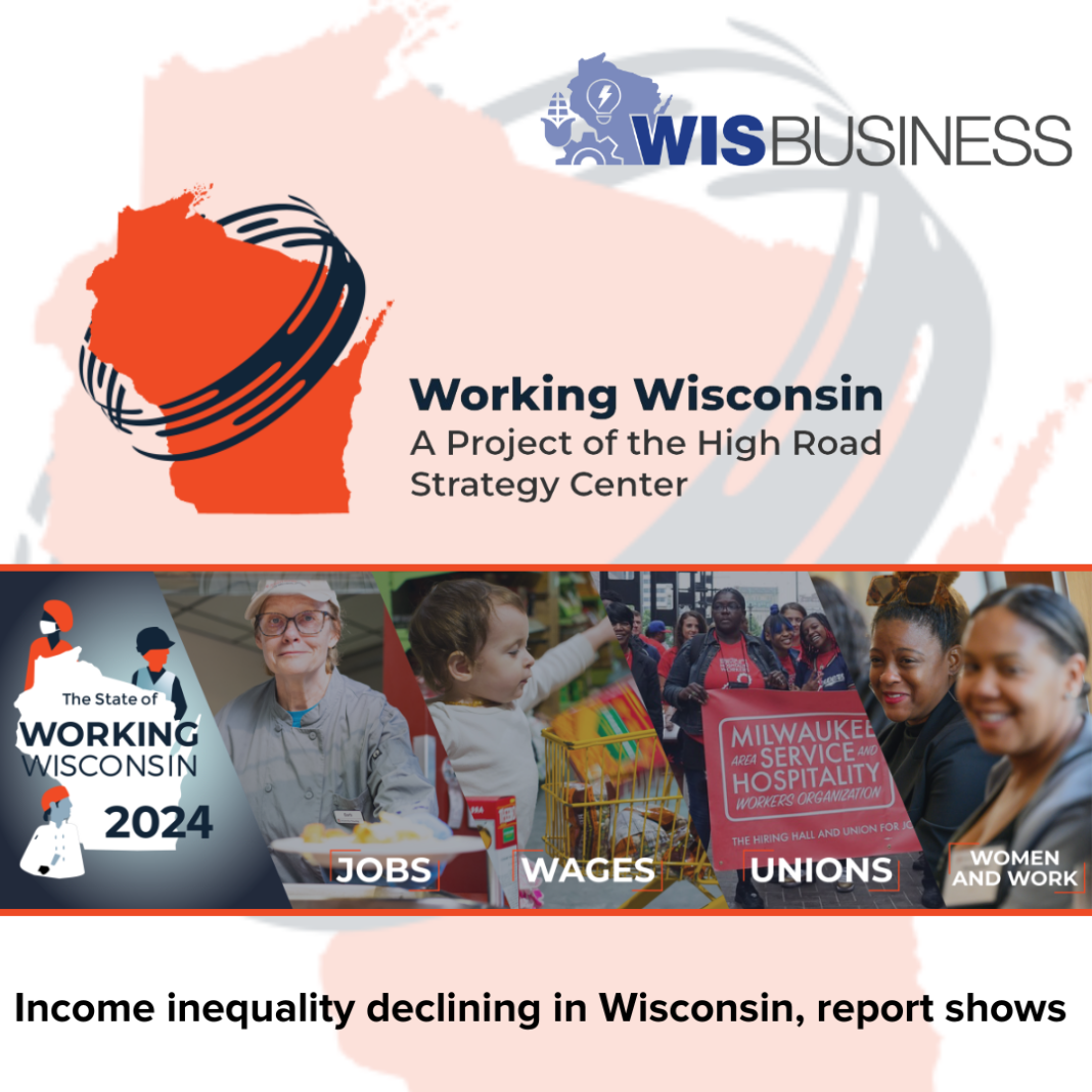 Income inequality declining in Wisconsin, report shows | WisBusiness